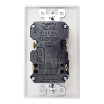 RECEPTÁCULO DOBLE CON PLACA DE PLÁSTICO BLANCO | The Home Depot México