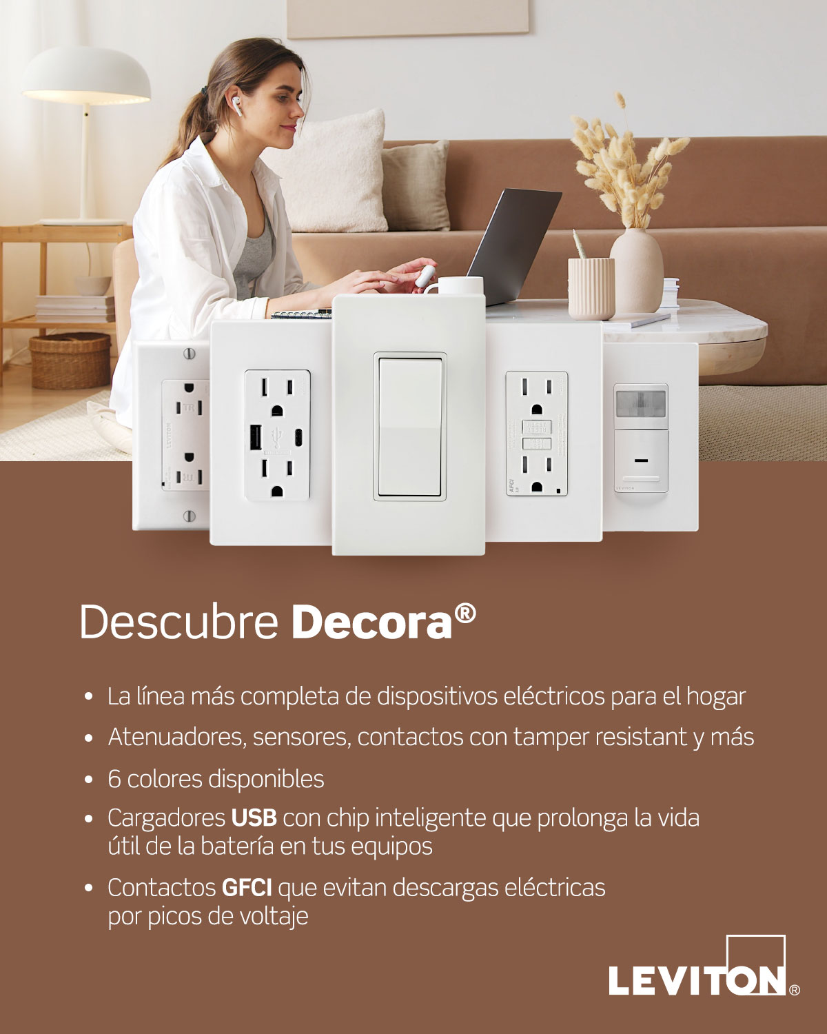 RECEPTÁCULO DOBLE CON PLACA DE PLÁSTICO BLANCO | The Home Depot México