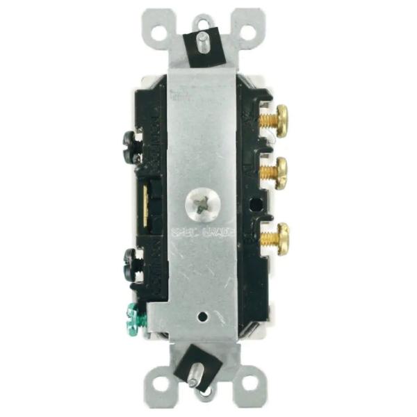 INTERRUPTOR DECORATIVO DOBLE 3 VÍAS BLANCO | The Home Depot México