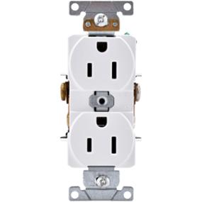 RECEPTÁCULO DÚPLEX BLANCO LEVITON | The Home Depot México