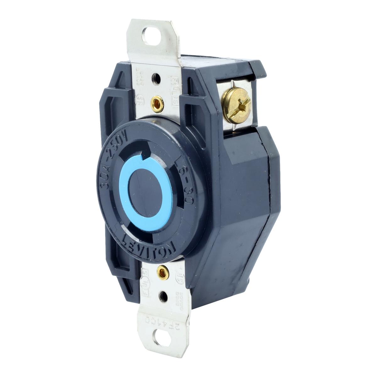 RECEPTÁCULO CON SEGURO EMPOTRABLE NEGRO LEVITON | The Home Depot México ...