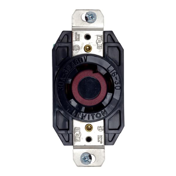 RECEPTÁCULO CON SEGURO EMPOTRABLE NEGRO LEVITON | The Home Depot México