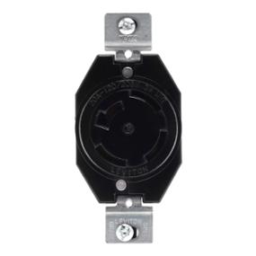 RECEPTÁCULO CON SEGURO EMPOTRABLE NEGRO LEVITON | The Home Depot México