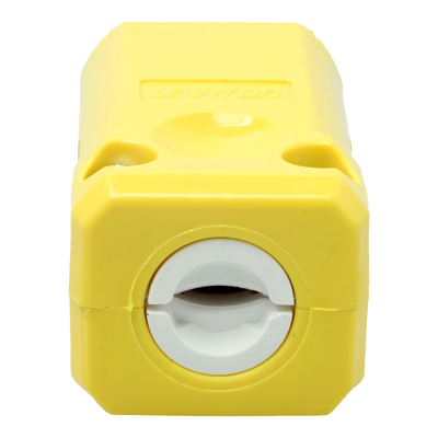 CONECTOR 20 AMPERES AMARILLO LEVITON | The Home Depot México
