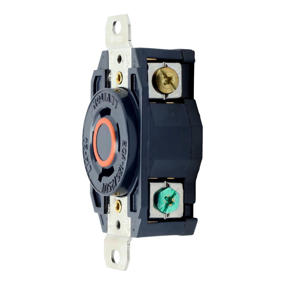 RECEPTÁCULO CON SEGURO EMPOTRABLE NEGRO LEVITON | The Home Depot México ...