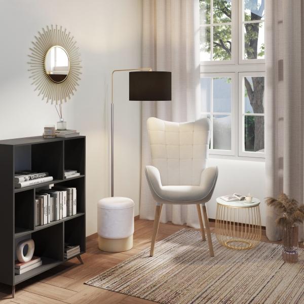 MESA LATERAL MARMOL REDONDA | The Home Depot México