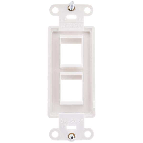 INSERTO QUICKPORT DE 2 PUERTOS PLÁSTICO BLANCO | The Home Depot México ...