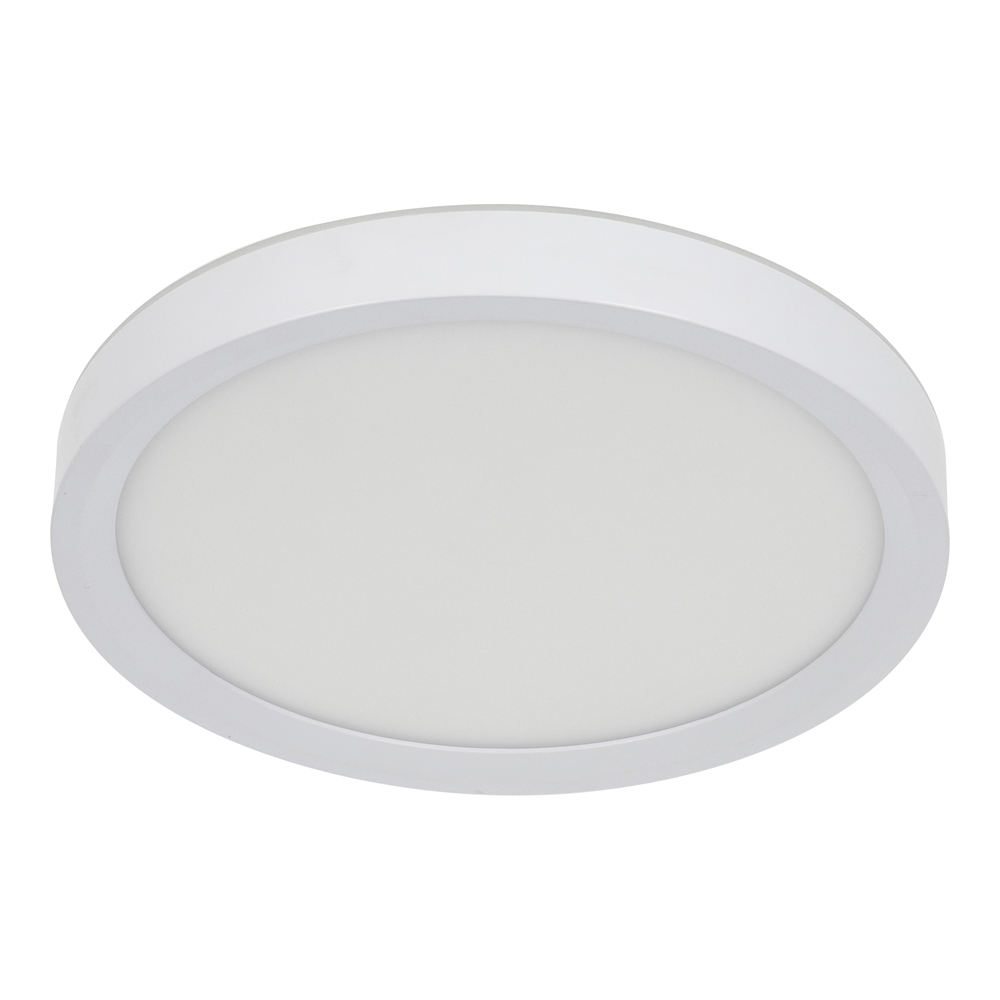 LÁMPARA PLAFÓN LED 27.6 X 4 CM BLANCO | The Home Depot México