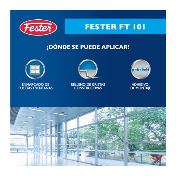 SELLA JUNTAS/GRIETAS FESTER FT101 BLANCO 280ML | The Home Depot México