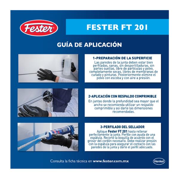 JUNTEADOR ALTO MOVIMIENTO FESTER FT201 BLANCO 280ML | The Home Depot México