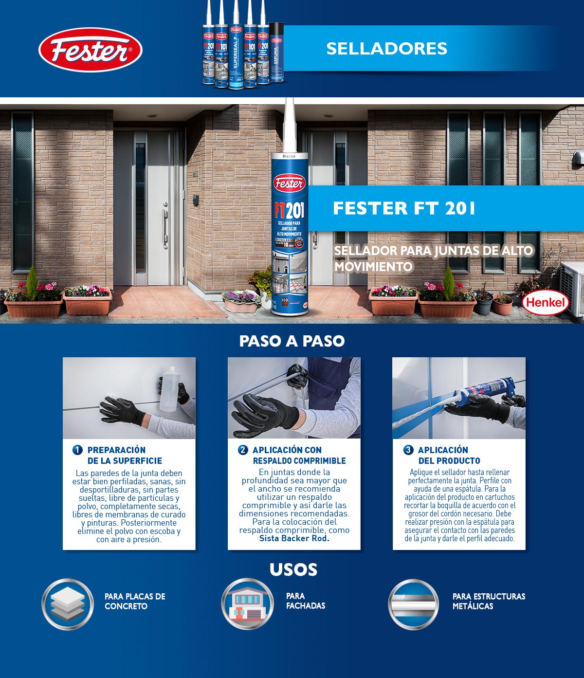 JUNTEADOR ALTO MOVIMIENTO FESTER FT201 BLANCO 280ML | The Home Depot México