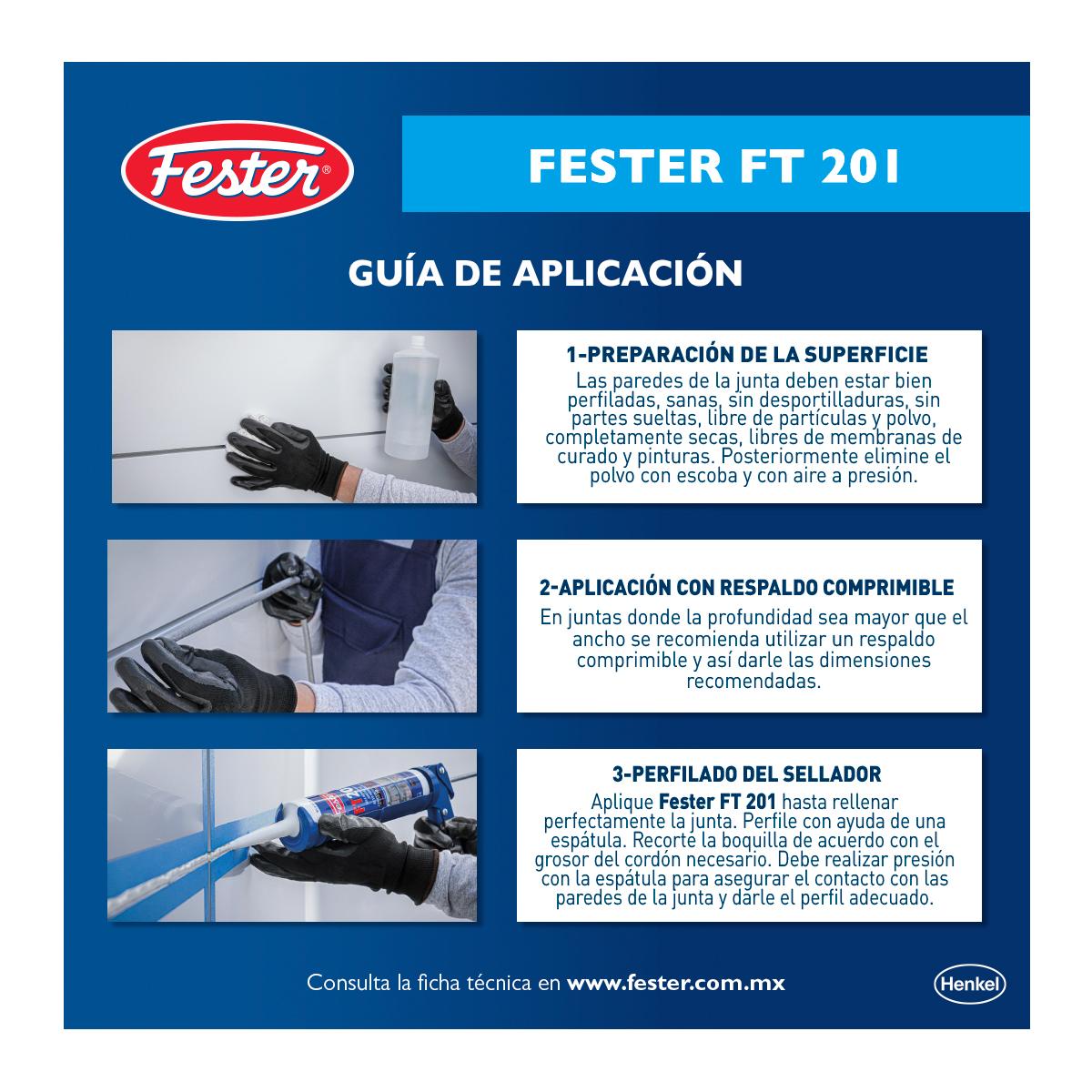 JUNTEADOR ALTO MOVIMIENTO FESTER FT201 BLANCO 280ML | The Home Depot México