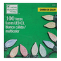 SERIE DE 100 LUCES LED BLANCO CÁLIDO MULTICOLOR 10.34 M | The Home ...