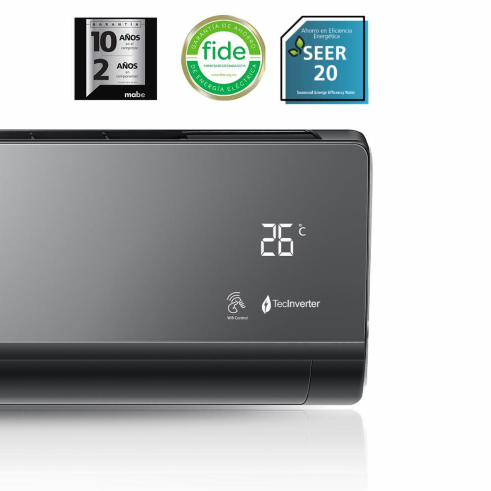 MINISPLIT INVERTER MABE 1 TONELADA 115 V FRÍO Y CALOR | The Home Depot ...