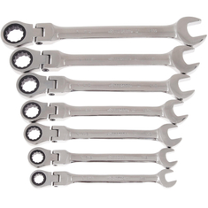 JUEGO DE LLAVES COMBINADAS TIPO MATRACA ACERO HUSKY 7 PIEZAS | The Home Depot México