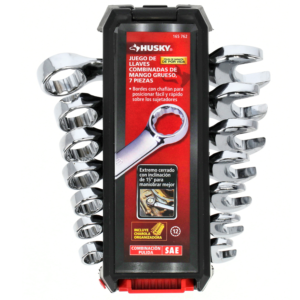 JUEGO DE LLAVES COMBINADAS ACERO HUSKY 7 PIEZAS | The Home Depot México - Ventas a profesionales