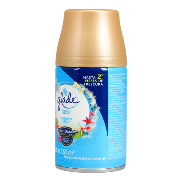 AROMATIZANTE REPUESTO AUTOMATICO PARAÍSO AZUL 175GR | The Home Depot México