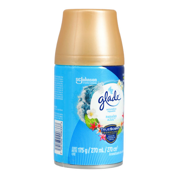 AROMATIZANTE REPUESTO AUTOMATICO PARAÍSO AZUL 175GR | The Home Depot México