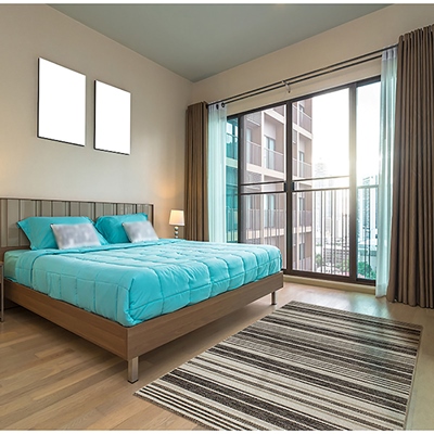 TAPETE DECORATIVO PRISMA 7365 ANTHRACITE 160X230 CM | The Home Depot México