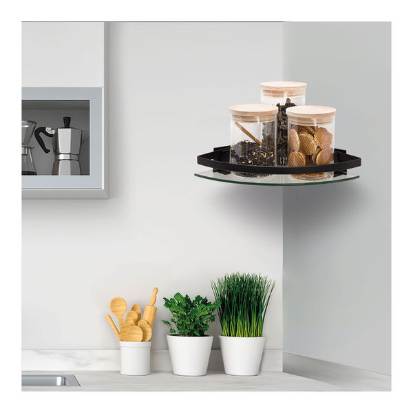 REPISA ESQUINERA NOVELTIA 6 X 33 X 24 CM TRANSPARENTE | The Home Depot ...