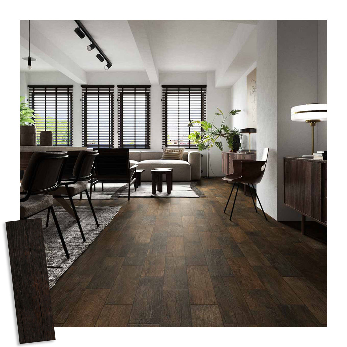 PISO ZELANDA 15X50 TOBACCO BROWN .98 M2 | The Home Depot México ...