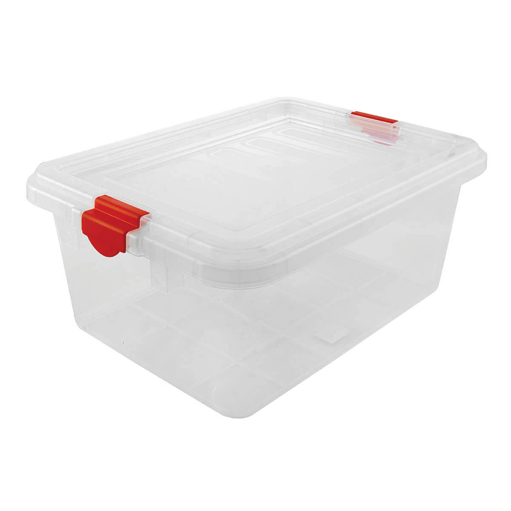 CAJA DE PLÁSTICO 15 L BLANCO 6 PIEZAS | The Home Depot México