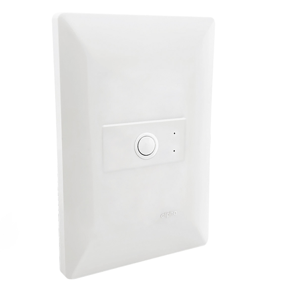 APAGADOR INTELIGENTE WIFI DE 1 MÓDULO CON PLACA DE PARED BLANCO | The ...