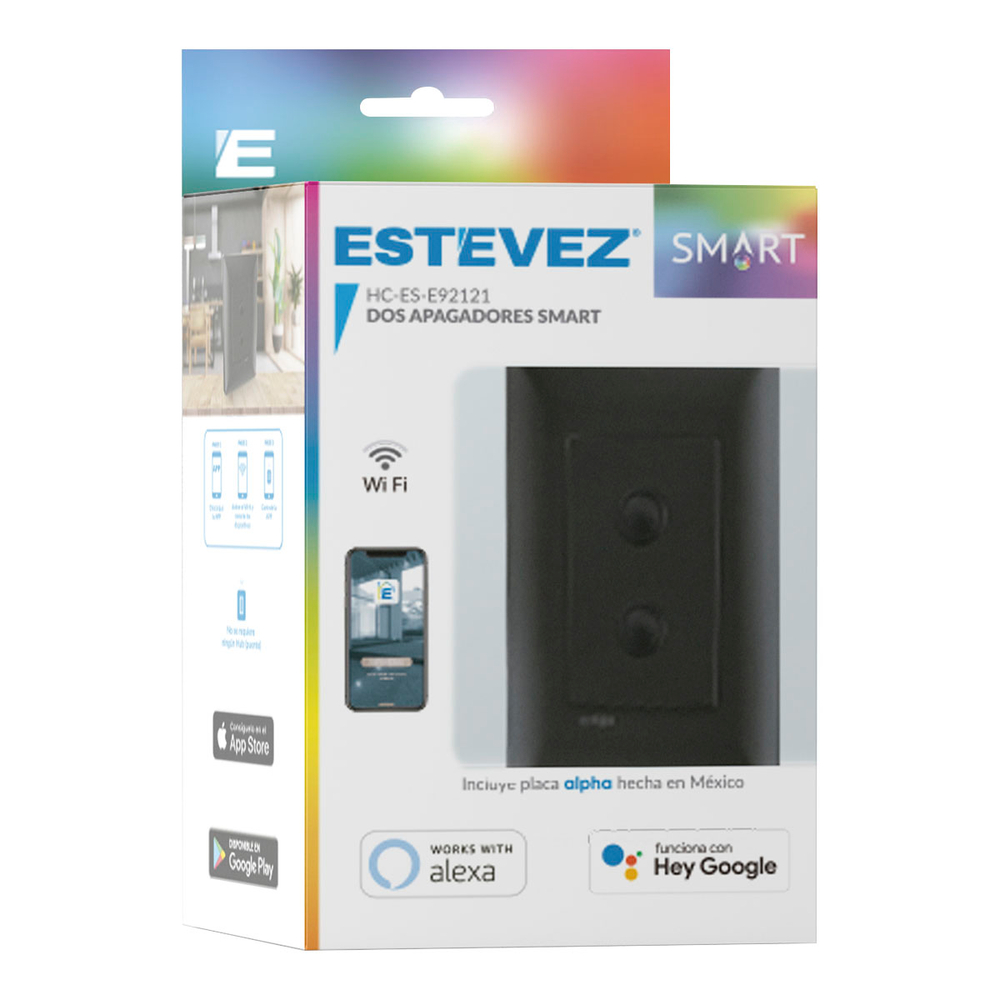 APAGADOR DOBLE SMART NEGRO | The Home Depot México - Ventas a profesionales