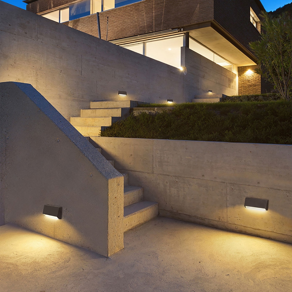 LUMINARIO PARA MURO GROVE LAR IP65 2.5W LED L/NEUT | The Home Depot México