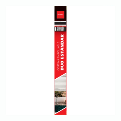 CORTINA ENROLLABLE DUO 1.60 X 2.20 M COLOR IVORY | The Home Depot México