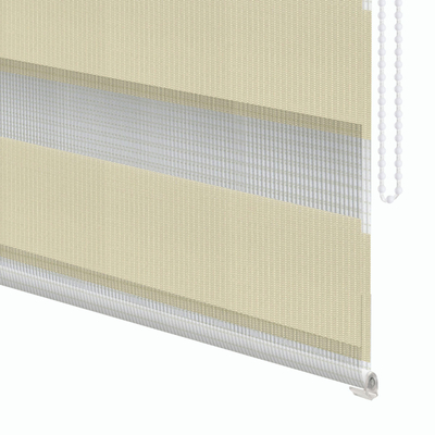 CORTINA ENROLLABLE DUO 1.60 X 2.20 M COLOR IVORY | The Home Depot México
