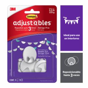 COMMAND CLIPS REPOSICIONABLES, 14 PZAS | The Home Depot México