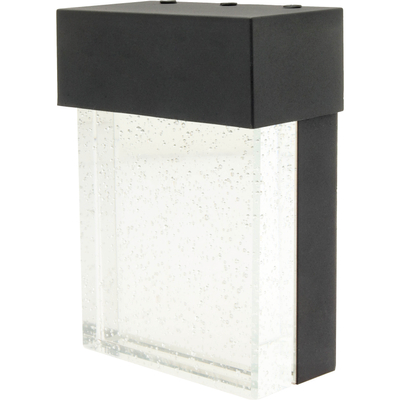 LÁMPARA DE PARED LED 17.8 X 12.7 X 6.4 CM NEGRO | The Home Depot México