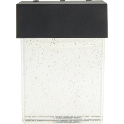 LÁMPARA DE PARED LED 17.8 X 12.7 X 6.4 CM NEGRO | The Home Depot México