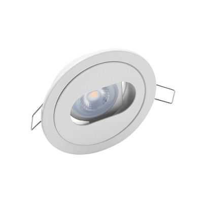 LAMPARA DE EMPOTRAR EN TECHO LED, DIRIGIBLE, 5W, LUZ CALIDA | The Home Depot México