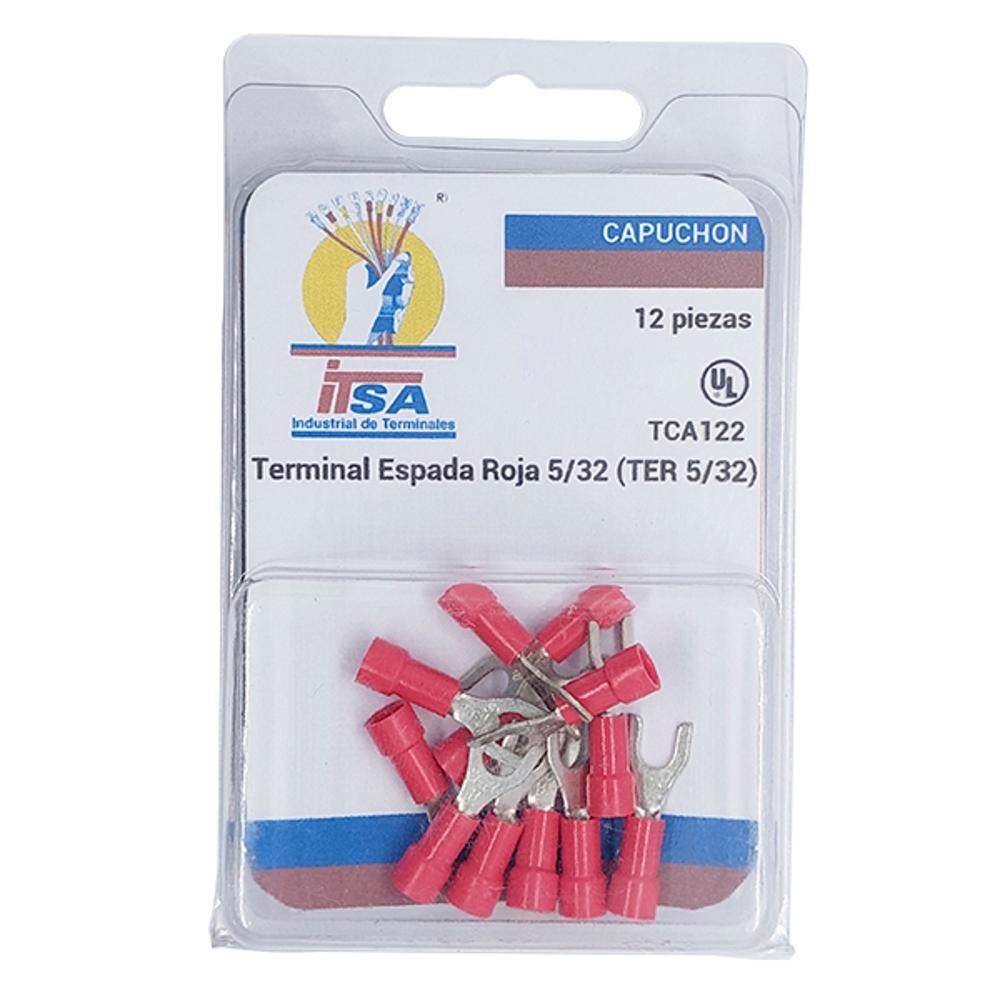 TERMINAL ESPADA ROJA 5/32 | The Home Depot México - Ventas a profesionales