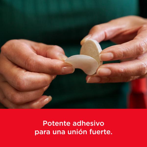 FIELTROS REDONDOS SCOTCH, BEIGE, TAMAÑO AJUSTABLE, 20 UND | The Home ...