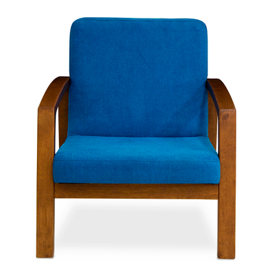 SILLON TREINTA Y SEIS TELA AZUL | The Home Depot México