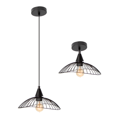 COLGANTE NEGRO E27 40W 1LUZ | The Home Depot México