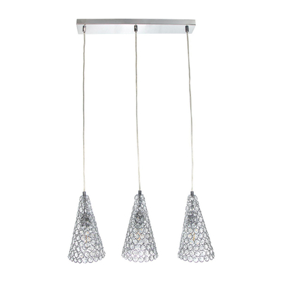 COLGANTE 40 W COLOR CROMO 3 LUCES | The Home Depot México