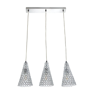 COLGANTE 40 W COLOR CROMO 3 LUCES | The Home Depot México