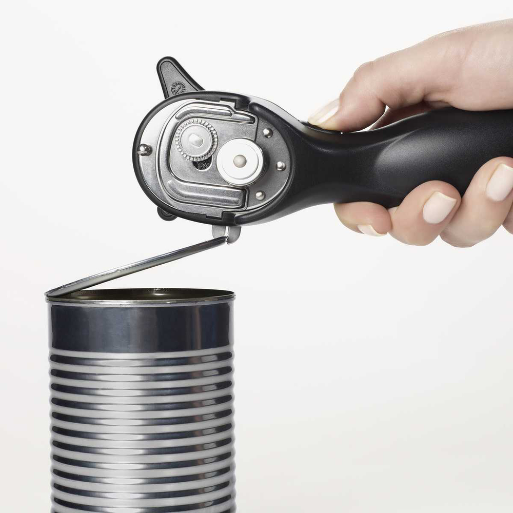 ABRELATAS DE BORDE LISO, NEGRO | The Home Depot México