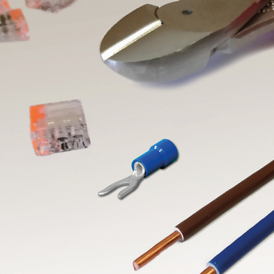 TERMINAL ESPADA AISLADA PARA CABLE CALIBRE 16-14 AWG AZUL 5/32 DE ...