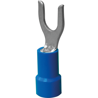 TERMINAL ESPADA AISLADA PARA CABLE CALIBRE 16-14 AWG AZUL 3/16 DE ...