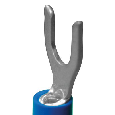 TERMINAL ESPADA AISLADA PARA CABLE CALIBRE 16-14 AWG AZUL 3/16 DE ...