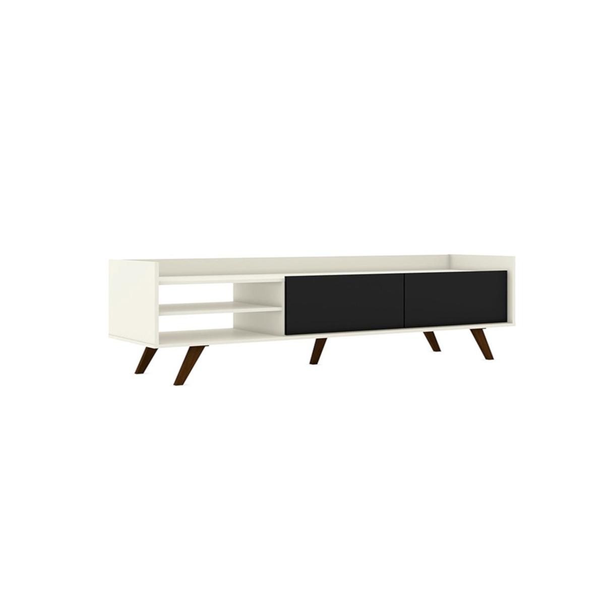 MESA DE TV BERTOLINI RT 3110 OFF WHITE NEGRO | The Home Depot México ...