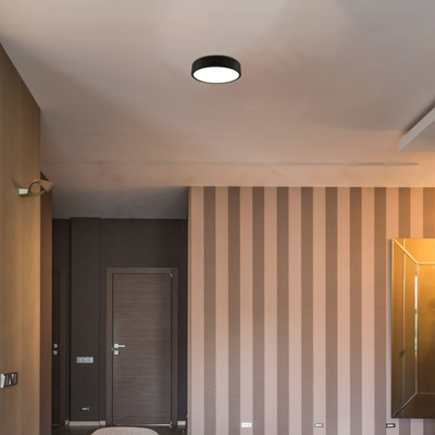 LÁMPARA DE TECHO LED 3 X 15.24 CM NEGRO | The Home Depot México