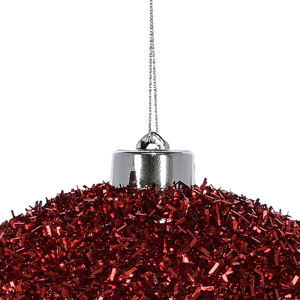 ESFERA NAVIDEÑA RUBY ROJO 15 X 13.2 CM | The Home Depot México