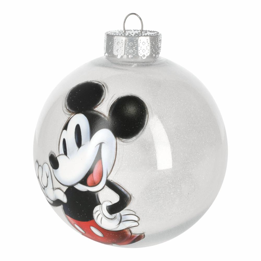 ESFERA NAVIDEÑA DISNEY MICKEY MINNIE BLANCO 12 X 10 CM | The Home Depot ...