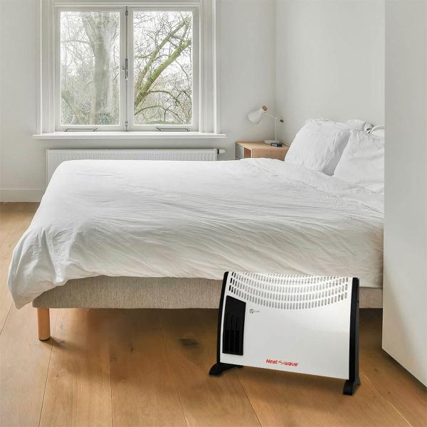 CALEFACTOR HEATWAVE ELECTRICO DE CONVECCION TURBO MODELO HF152T 750 ...